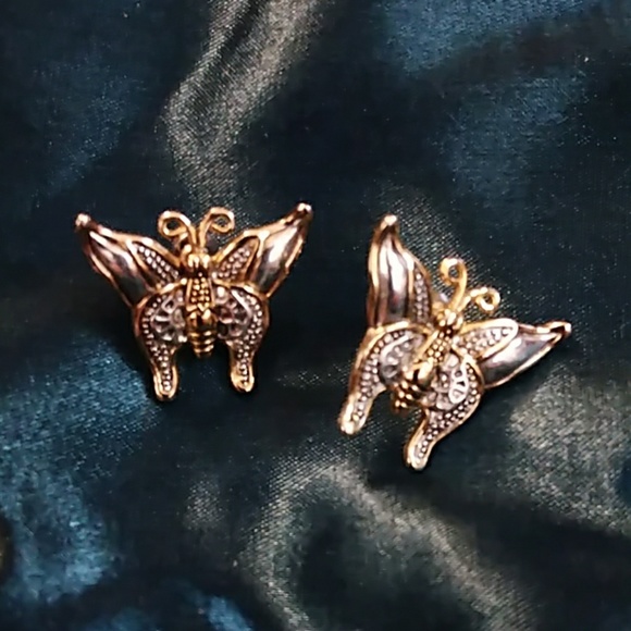 MJ | Jewelry | Beautiful Vintage Earrings Mj Marked | Poshmark